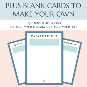 ADHD Superpower Strength Cards Executive Functioning ADHD - Etsy