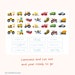 Printable Trucks and Cars Reward Chart, REWARD Sticker Chart, Kids ...