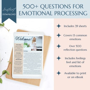 500 Thought Provoking Questions to Help Process Your Emotions, Feelings ...