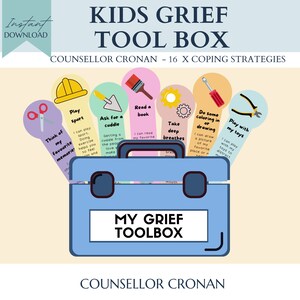 Grief and Loss 50% off Bundle, Kids Therapy, Psychologist Tools ...