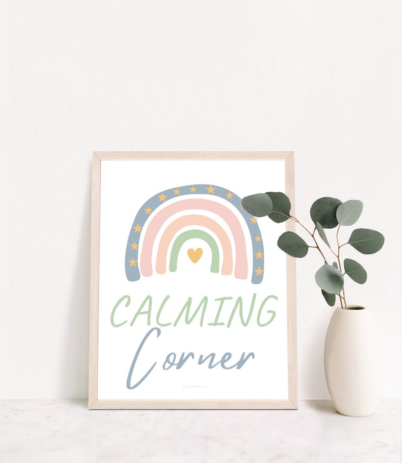 Set of 3 Calming Corner Posters Calm Down Corner Posters | Etsy