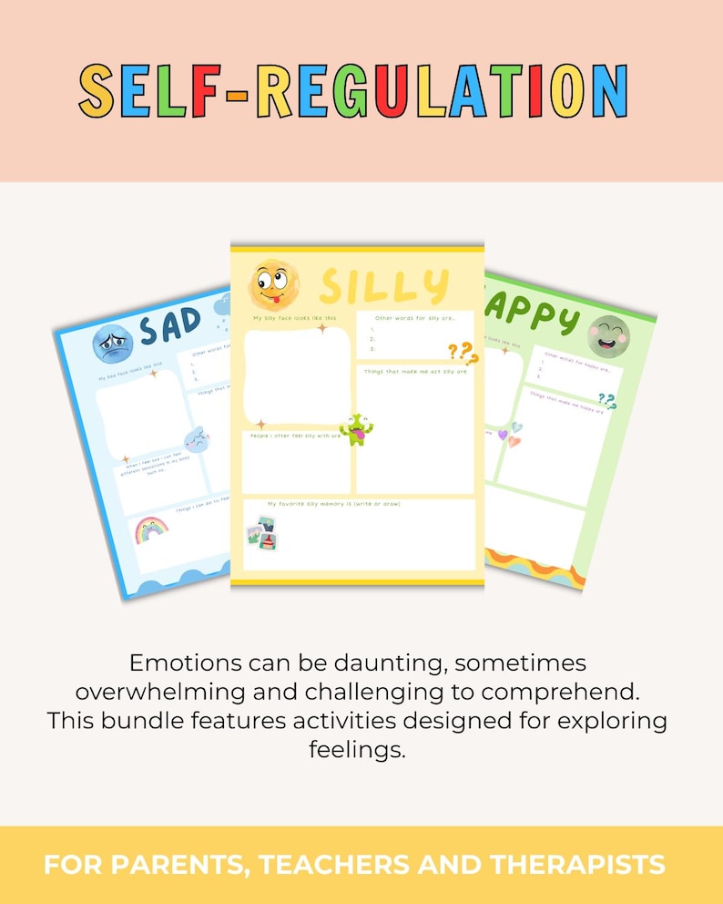 Self-regulation Child Feelings. Emotional Regulation, Coping Skills ...