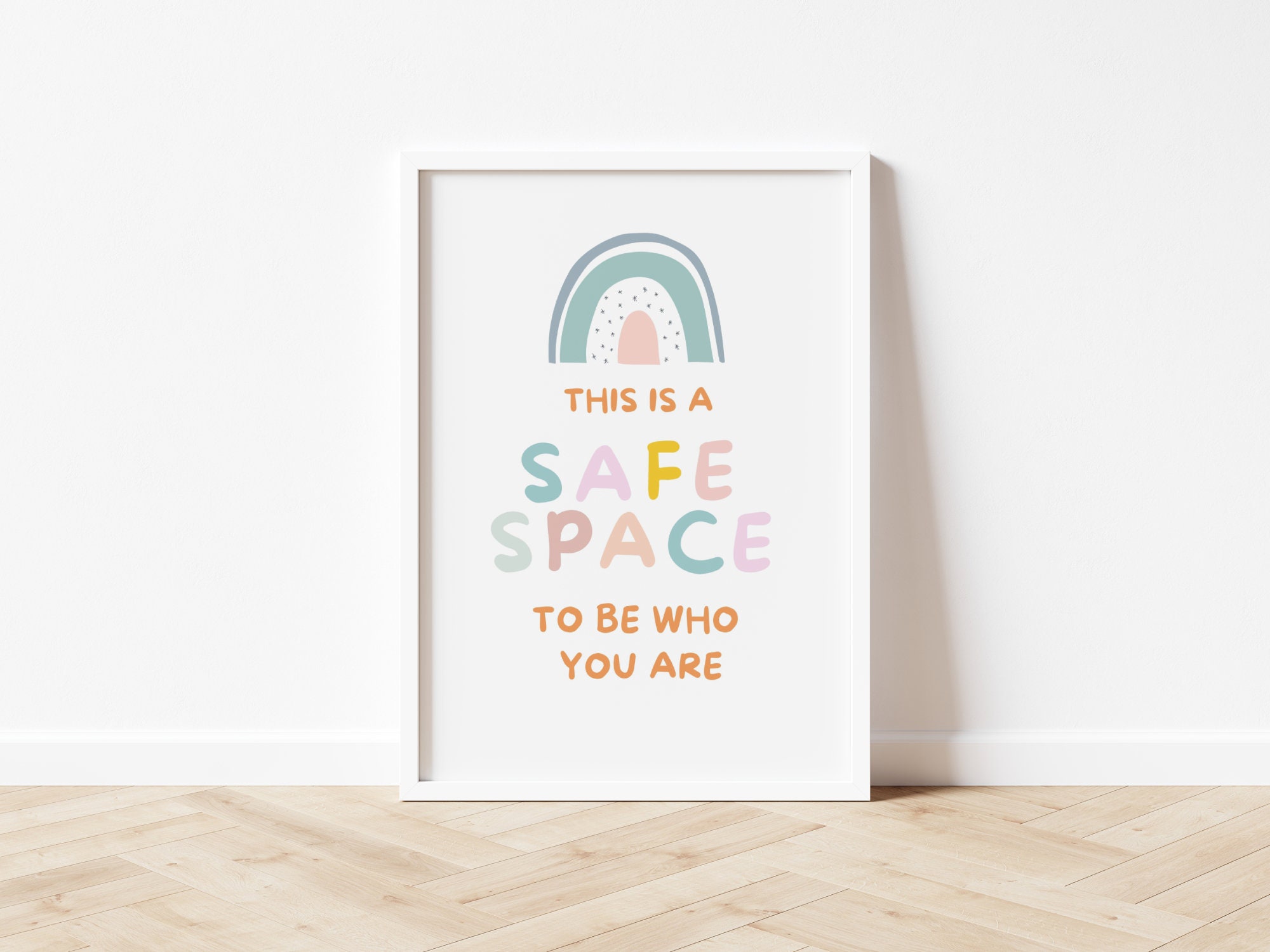 Safe Space Poster I Am Print Health Centre Poster Clinic - Etsy