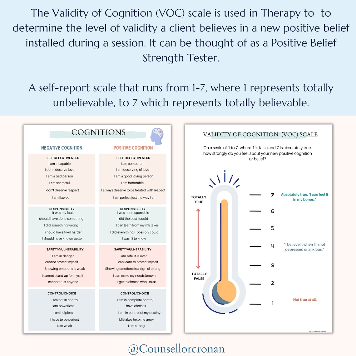 VOC Scale Validity of Cognition Scale Therapy Tool Therapy - Etsy Australia