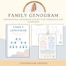 Family Genogram Worksheets, Therapy Worksheets, Family Systems ...