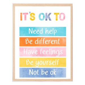 Emotions Feelings Printable Chart. Feelings Poster, Self-regulation ...