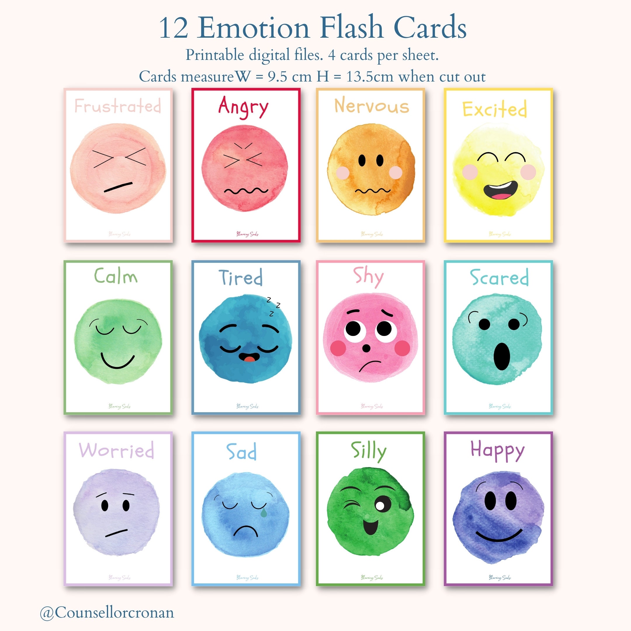 Feelings Bundle Emotions Kit Self Regulation Feelings - Etsy Canada