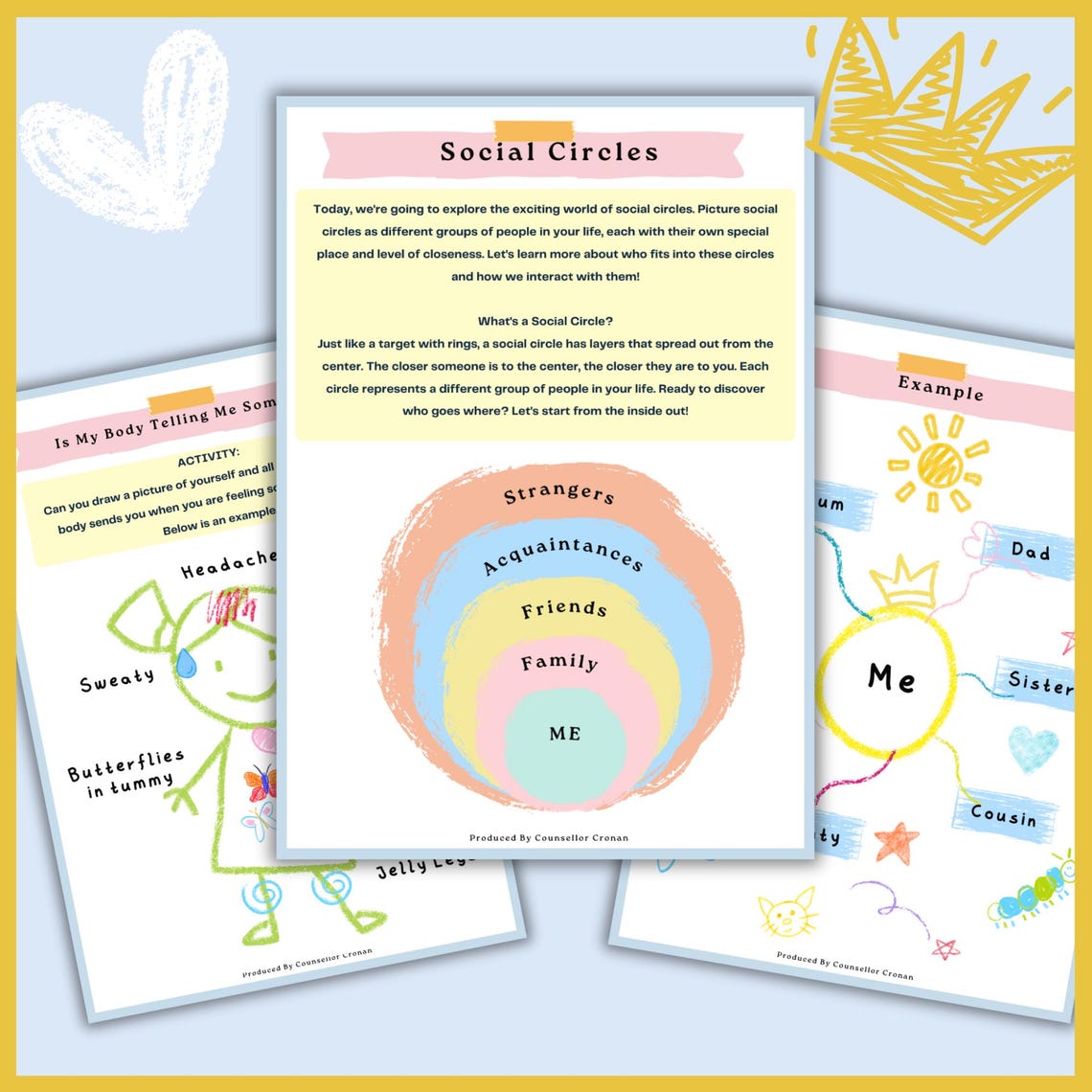 Body Safety Rules Workbook, Child Protection. Parenting Support ...