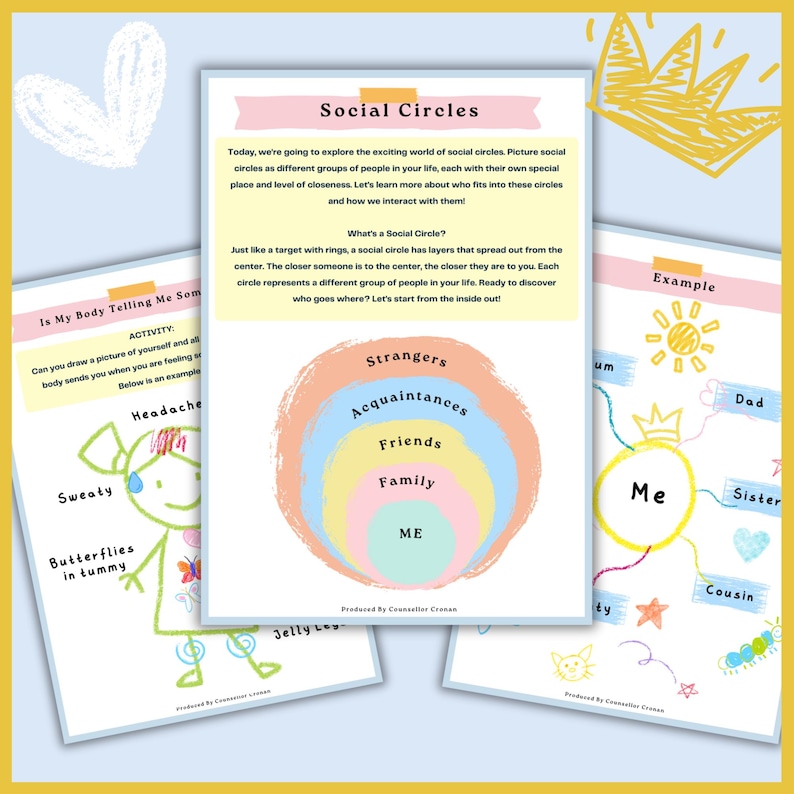 Body Safety Rules Workbook, Child Protection. Parenting Support ...