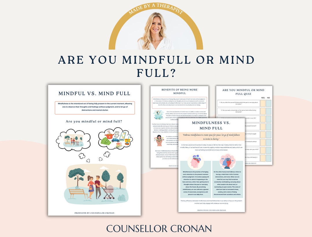 Are You Mindful or Mind Full A Guide on How to Incorporate More ...