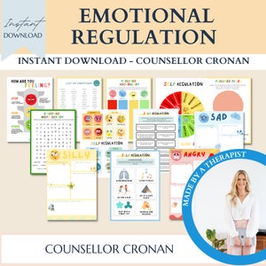 Kids Anxiety Toolbox Bundle, Coping Skills,toddler Mindfulness ...