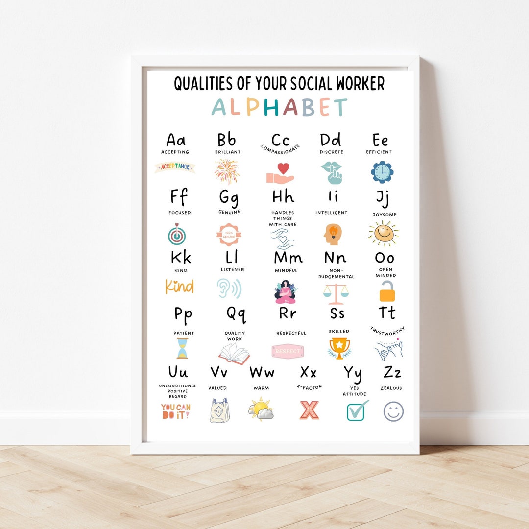 Qualities of Your Social Worker, Therapy Office Decor, Therapist Office ...