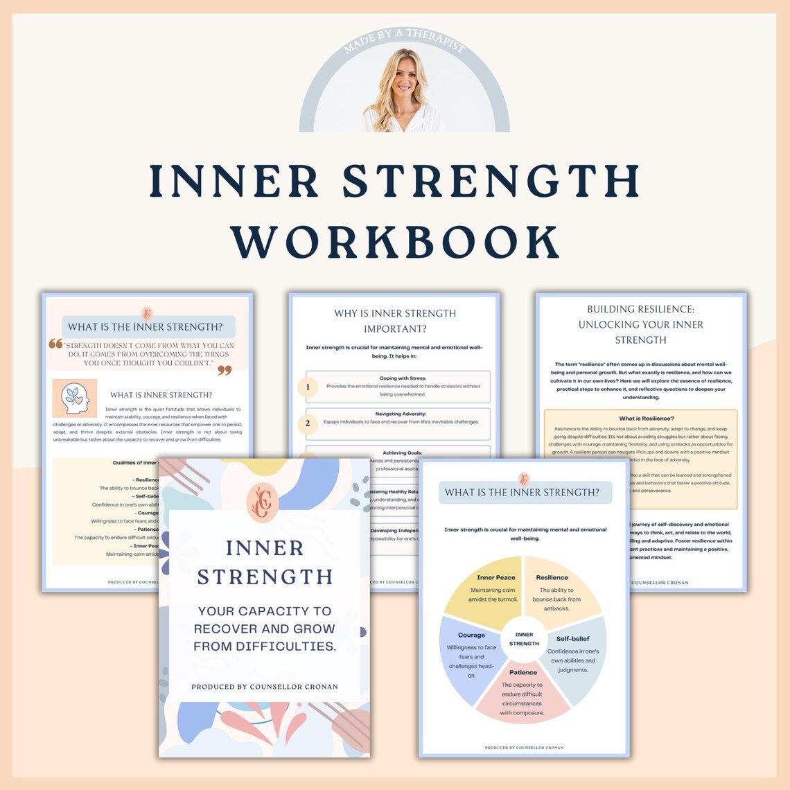 Solution Focused Therapy Mega Bundle, Goals, Inner Strength, Therapy ...