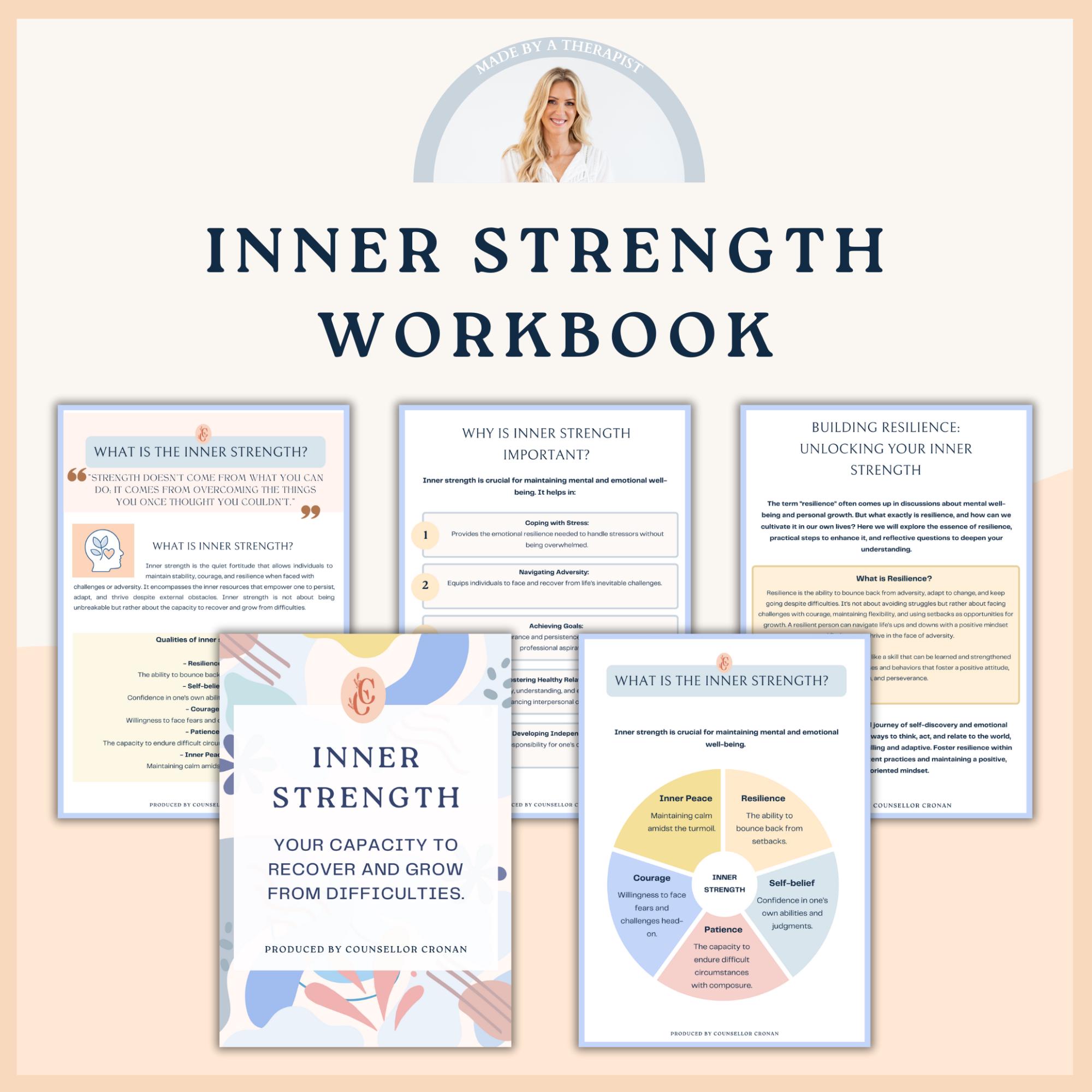 Solution Focused Therapy Mega Bundle, Goals, Inner Strength, Therapy ...