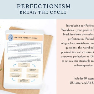 Break the Cycle of Perfectionism. Therapy Worksheets. Therapist ...
