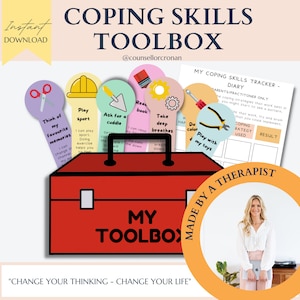 50% off Kids Anxiety Toolbox Bundle Therapy Bundle Calm Down - Etsy