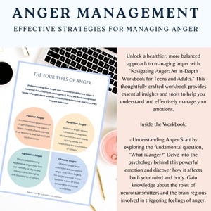 Anger Management for Teens and Adults. Anger Workbook. Self-regulation ...