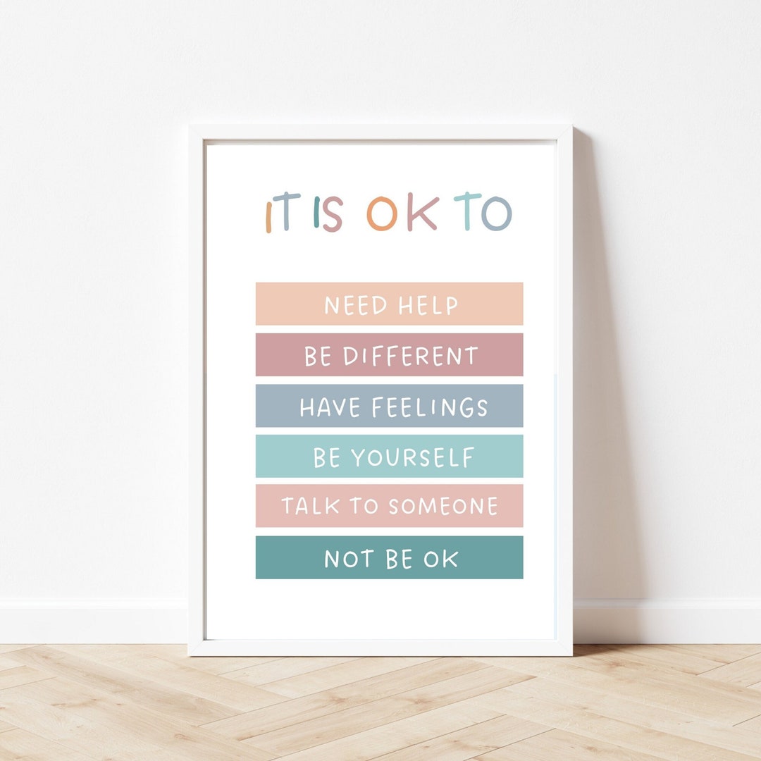 Positive Affirmations Poster, I Am Poster, Note to Self, Inspirational ...