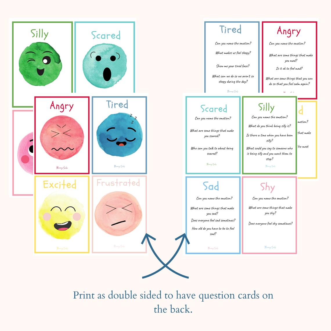 Feelings Bundle Emotions Kit Self Regulation Feelings - Etsy Canada