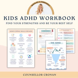 Adhd - Executive Functioning Worksheets. Therapy Bundle. Self-care ...