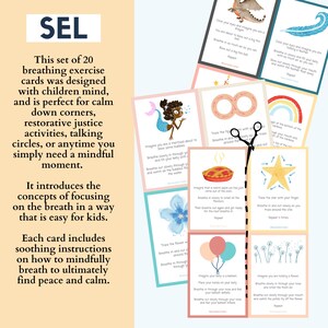 Mindfulness Breathing Cards, Mindful Cards, Calming Corner, Calming ...