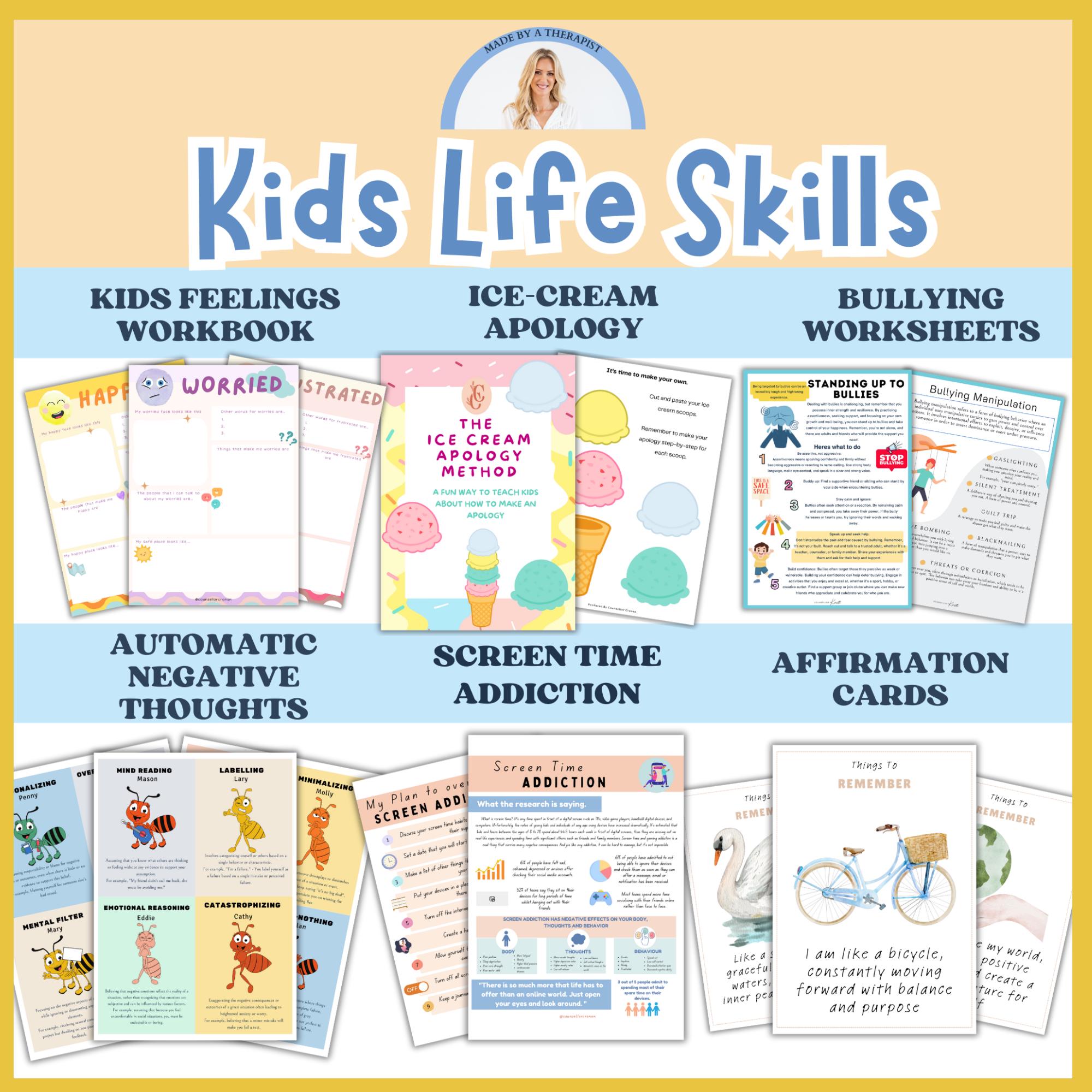 Life Skills Pictures For Kids
