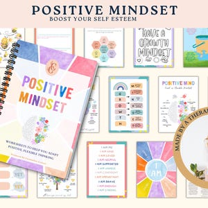 Ultimate Mental Health Activity Bundle. Self-esteem Confidence ...