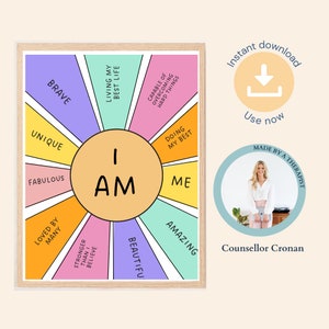 Psychologist Office Decor Wall Art Poster Bundle, Rainbow Classroom ...