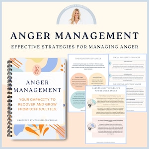 Anger Management Bundle for Teens and Adults. A Look Inside Your Brain ...
