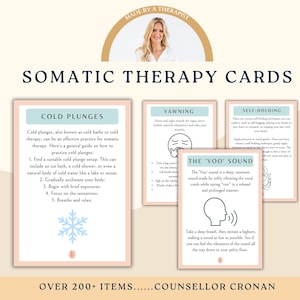 Trauma Therapy 50% off Bundle, Anxiety Coping Skill Card, Therapy ...