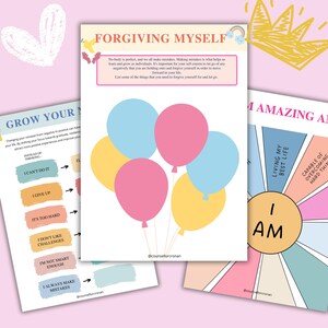 Kids Anxiety Toolbox Bundle, Coping Skills,toddler Mindfulness ...
