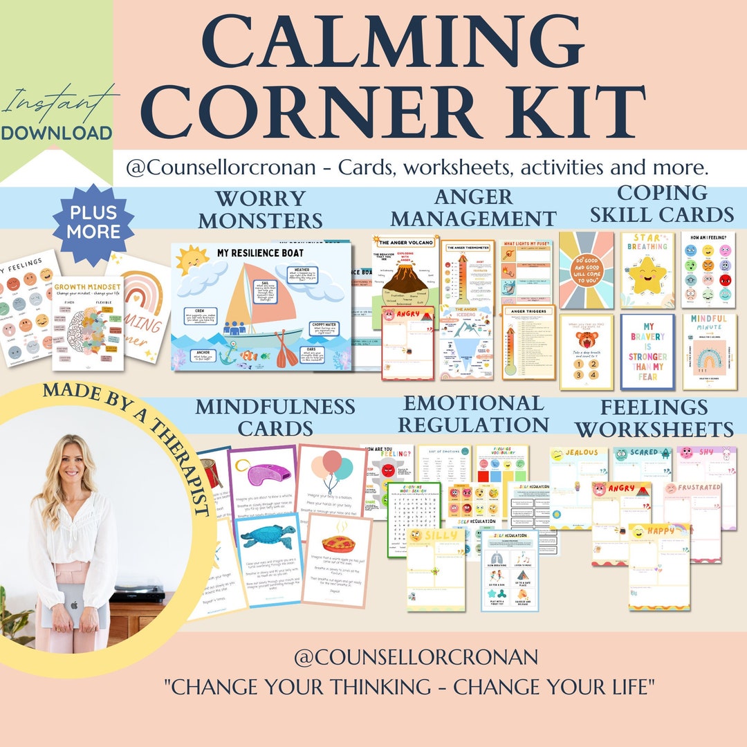 Calming Corner Kit 50% off Bundle Therapy Office Decor - Etsy