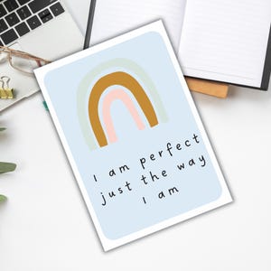 Affirmation Cards, Positive Quote Flash Cards, Affirmations Cards, Self ...
