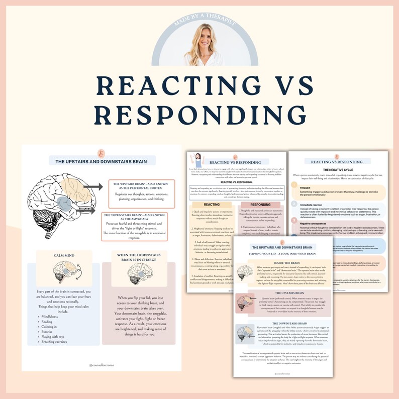 ADHD Resource Bundle 70% OFF. Therapy Worksheets, Emotional Regulation ...