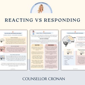 Nervous System Regulation Therapy Essential Workbooks, DBT Boundaries ...