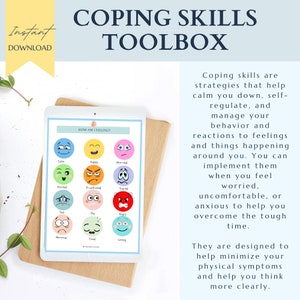 Coping Skills Tool Box, Feelings Poster, Calming Down Corner, Social ...