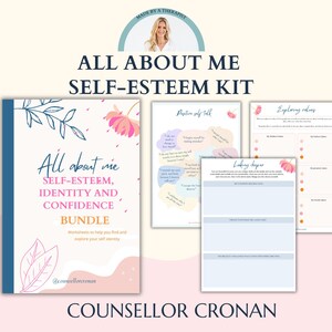 Teen Mental Health Mega Bundle, Therapy Worksheets, Healing Journey ...