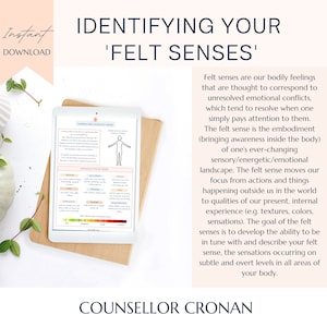 Felt Senses, Identifying Your Felt Senses, Somatic Therapy, Trauma ...