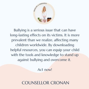 Stand up to Bullies. A Fun and Engaging Workbook for Kids. Bullying ...