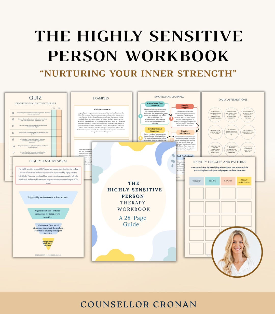 The Highly Sensitive Person Therapy Workbook: A Guide to Understanding ...