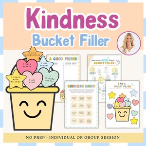 Kindness Worksheets. Kindness Activity. Bucket Filler. Friendships ...