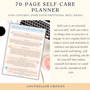 Self-care Journal, Self-care Workbook, Self-love, Burnout, Stress ...