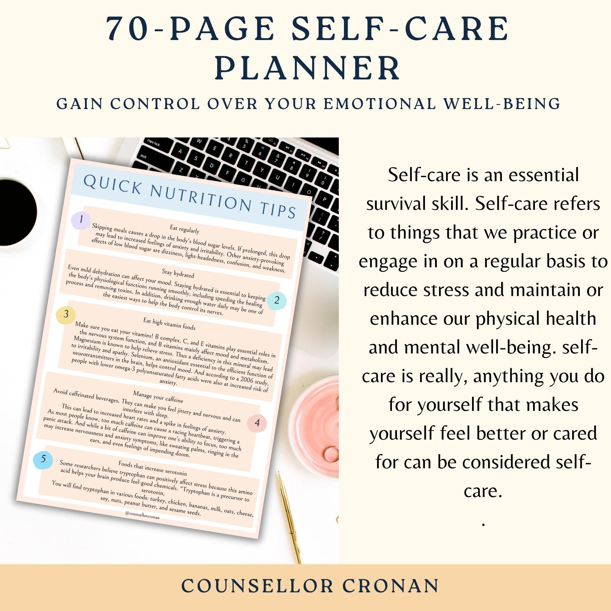 Self-care Journal, Self-care Workbook, Self-love, Burnout, Stress ...