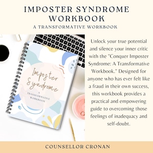 Imposter Personality Cycle Worksheets, Therapy Office Decor, Therapy ...