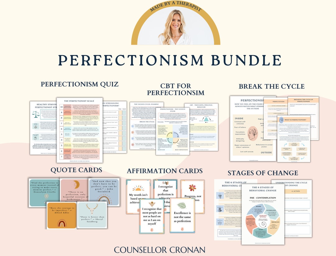 The Ultimate Perfectionism Bundle. Strive for A Healthy Balance ...