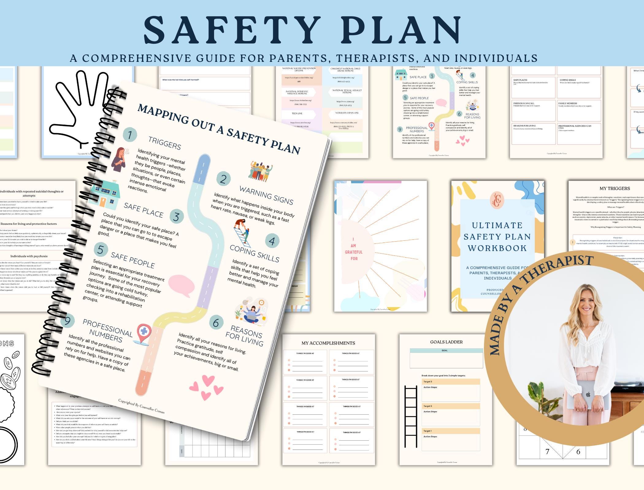 Ultimate Mental Health Activity Bundle. Self-esteem Confidence ...