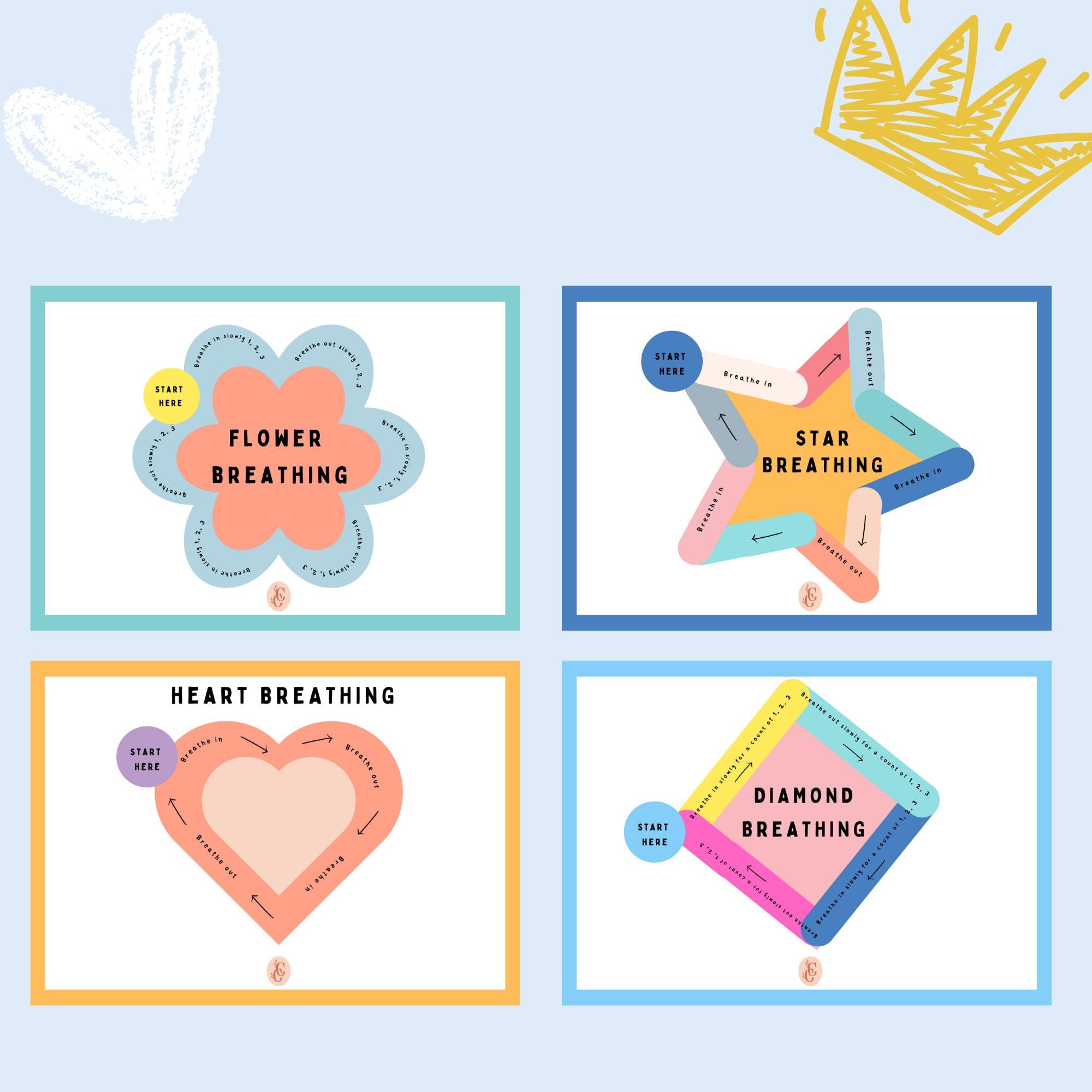 Kids Anxiety Toolbox Bundle, Coping Skills,toddler Mindfulness ...