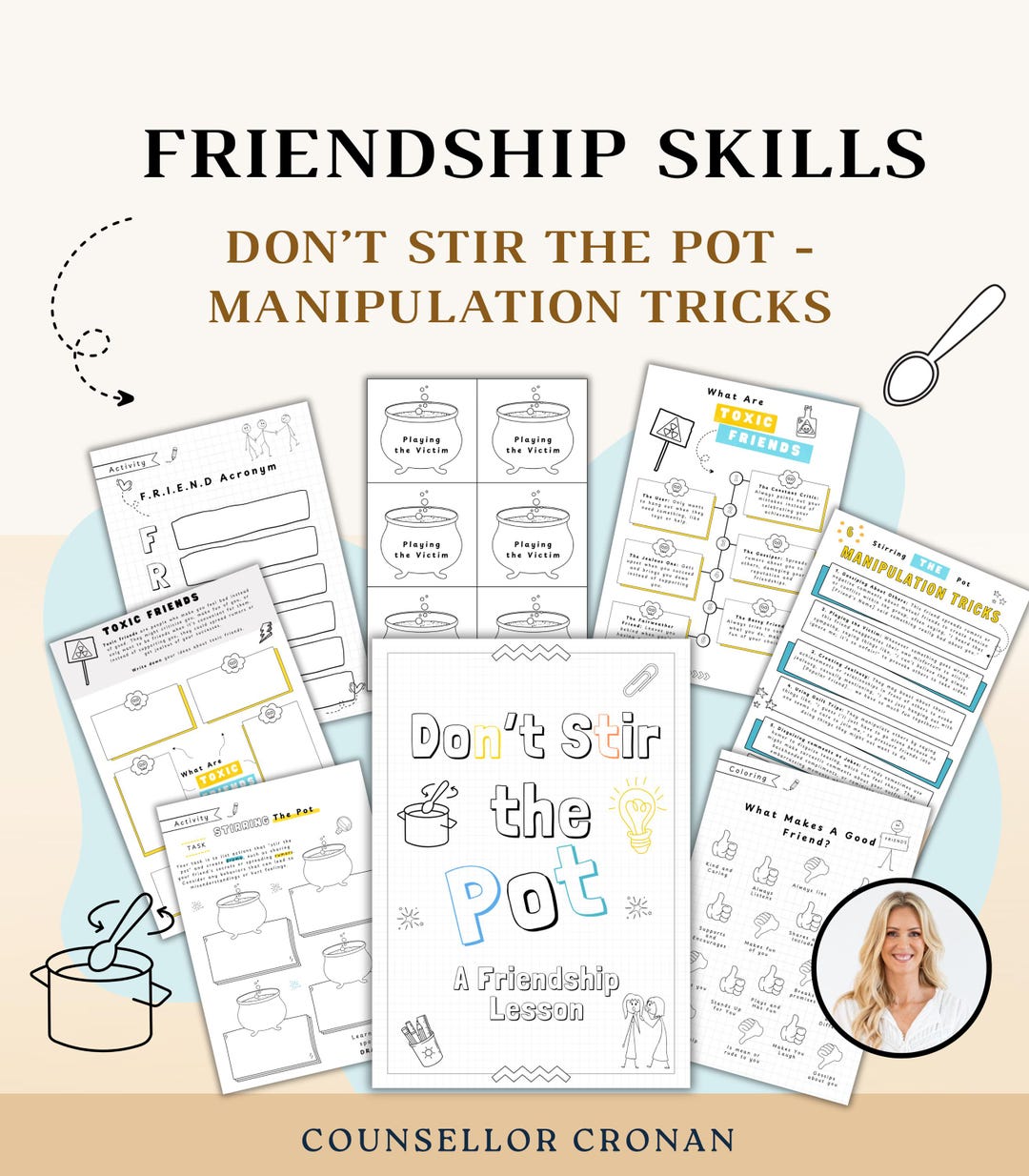 Friendship Skills Workbook - Spotting and Identifying Manipulation ...