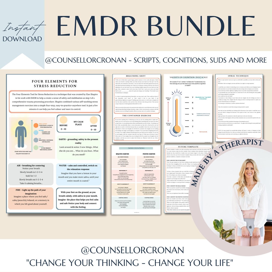 EMDR Bundle Grounding Scripts Therapist Scripts Positive - Etsy Australia