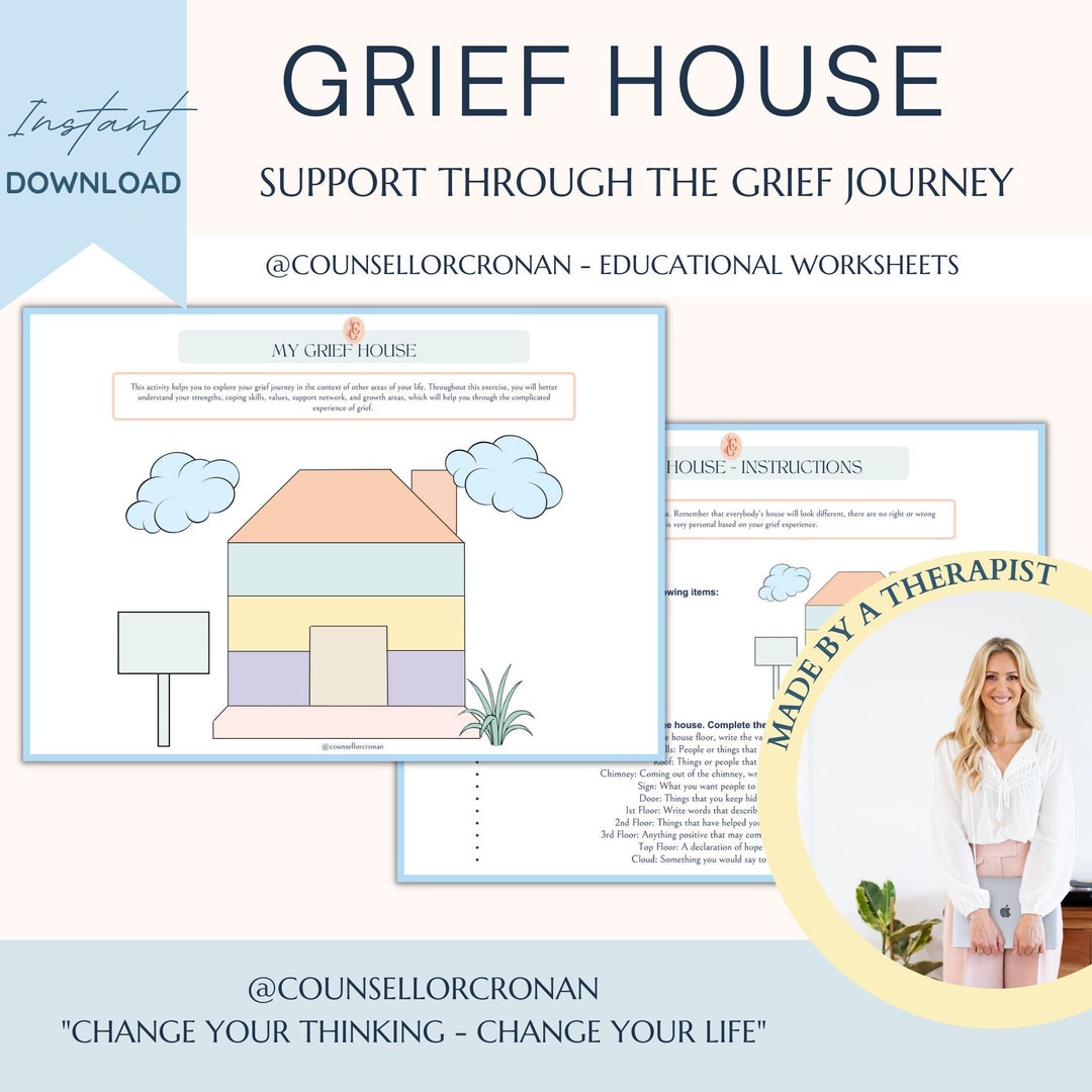 Grief House Exploration House Values and Beliefs Support - Etsy